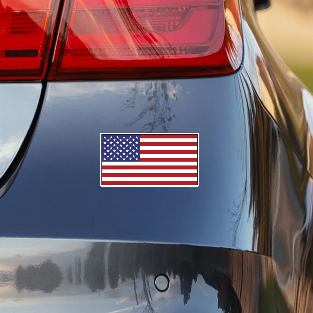 New Product! United States American Flag USA Car Decal Sticker – Nudge ...