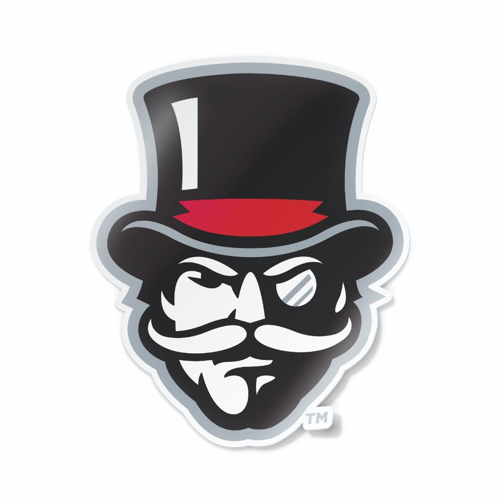 Austin Peay Governors Mascot Head Car Decal – Nudge Printing