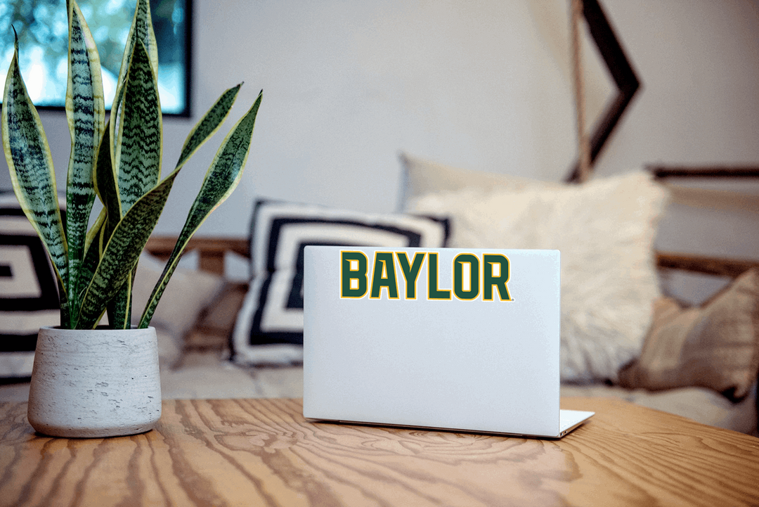 Baylor University Gear | Baylor Car Decal Sticker | Nudge Printing