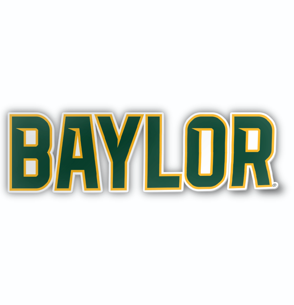 Baylor University Baylor Script Car Decal – Nudge Printing