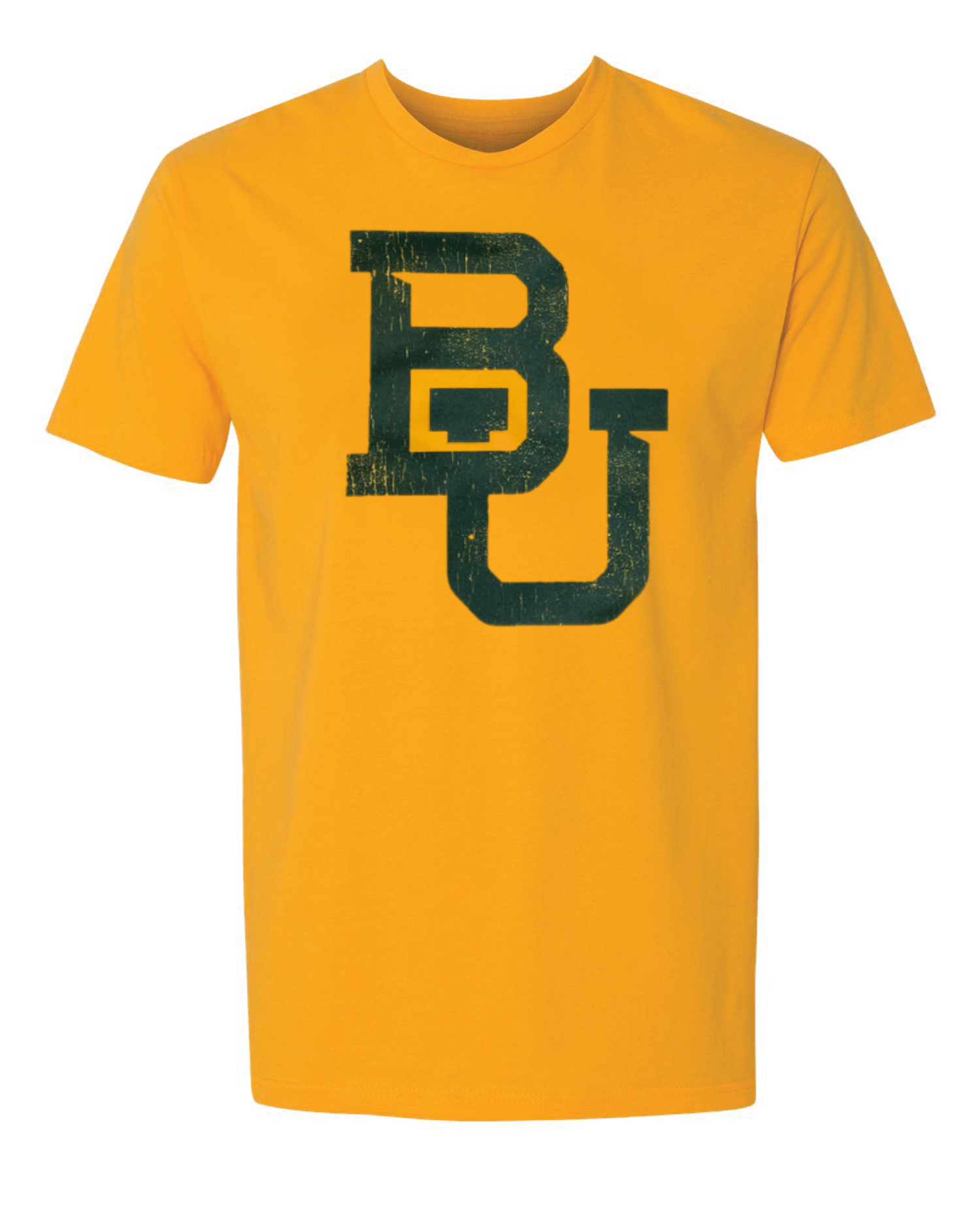 Baylor University Gold BU T Shirt – Nudge Printing