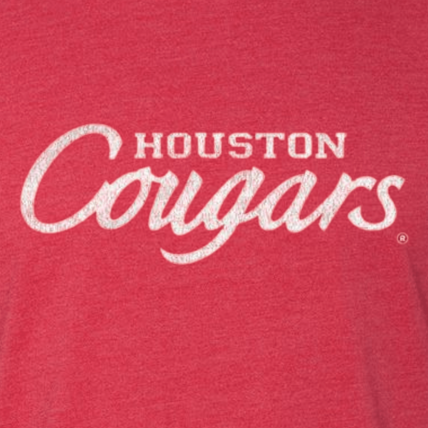 University of Houston Cougars Script Premium Red T-Shirt – Nudge Printing