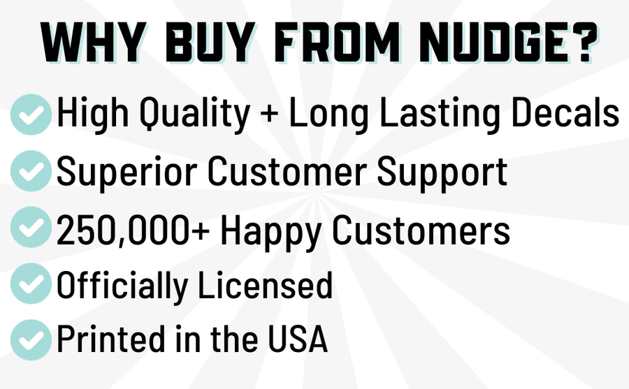 Script Indiana IU Sticker and Car Decal – Nudge Printing