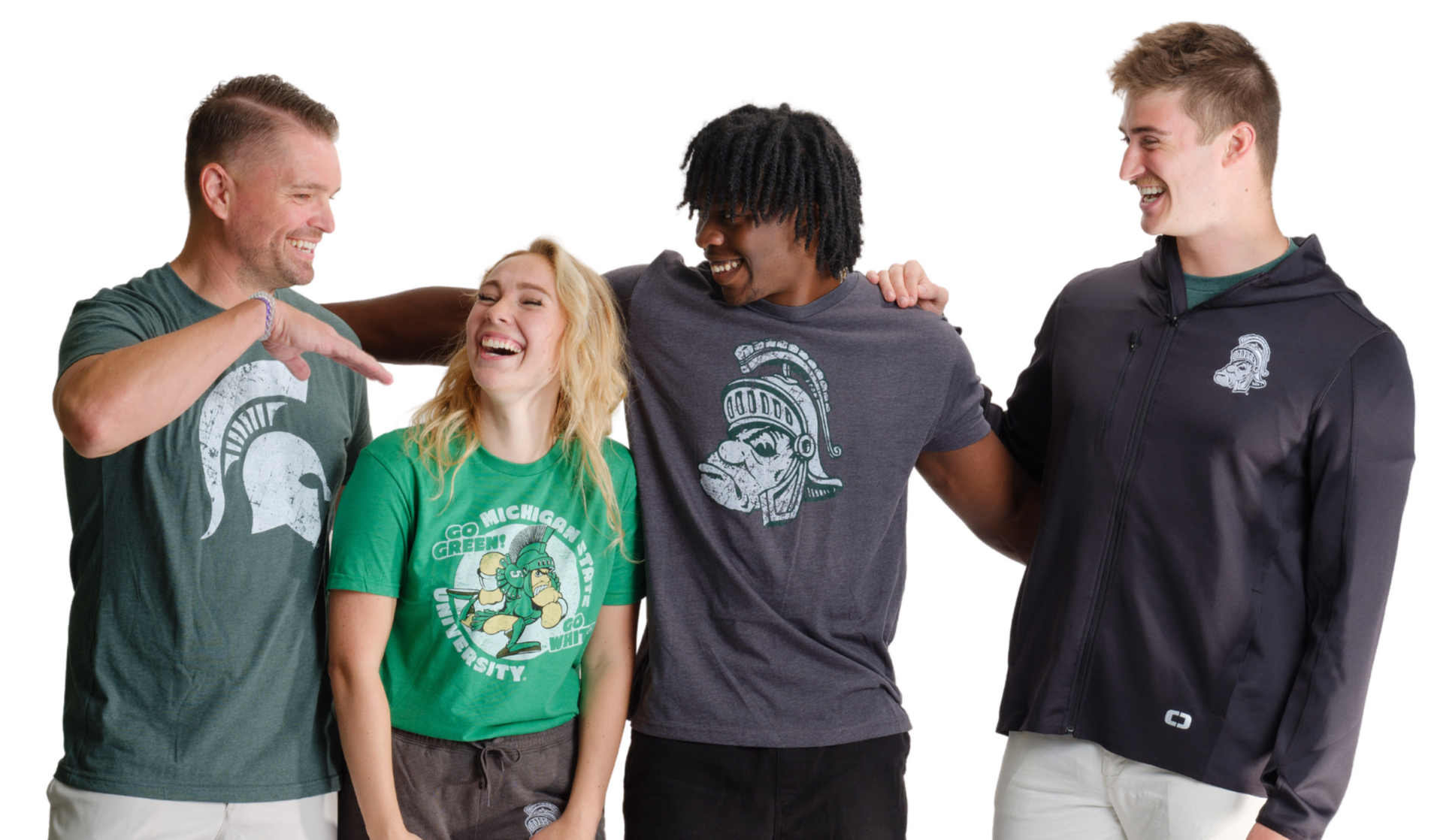 Authentic Michigan State Apparel & Hats Made by Spartans – Nudge Printing