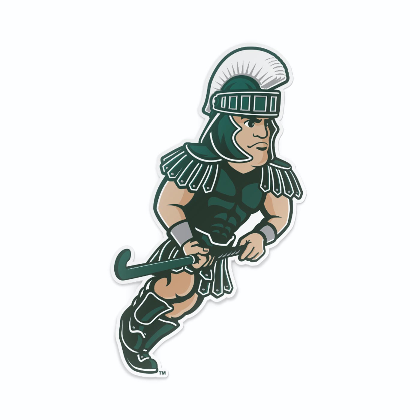 Michigan State Field Hockey Car Decal – Nudge Printing