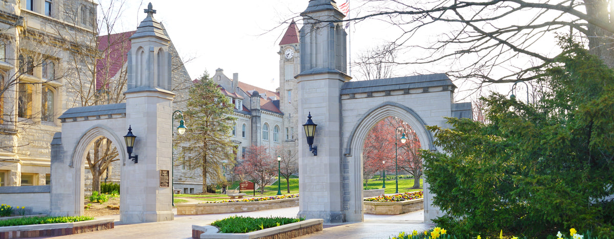 Script Indiana IU Sticker and Car Decal – Nudge Printing