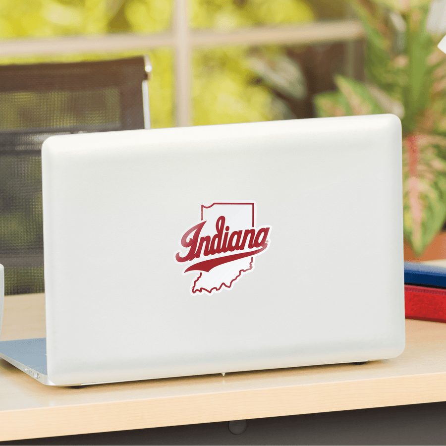 Script Indiana IU Sticker and Car Decal – Nudge Printing