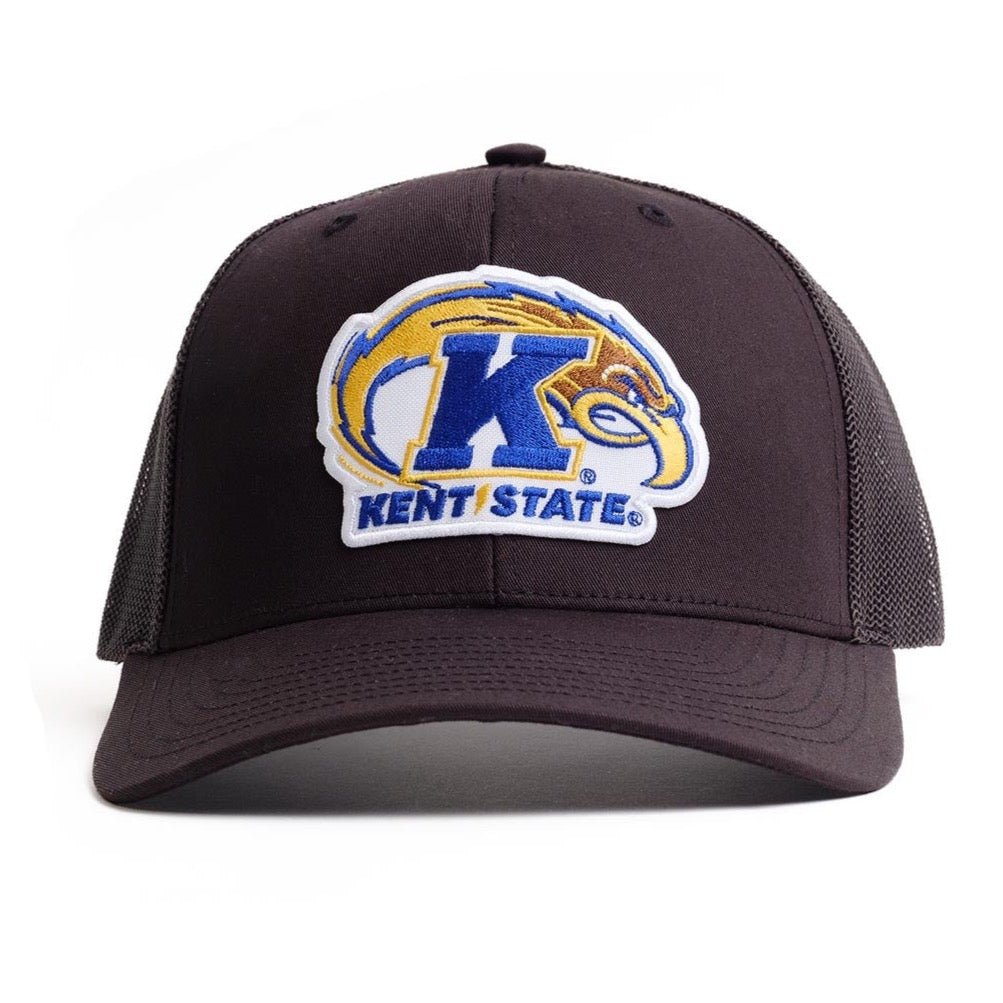 Kent State Hat Black Trucker | Nudge Printing
