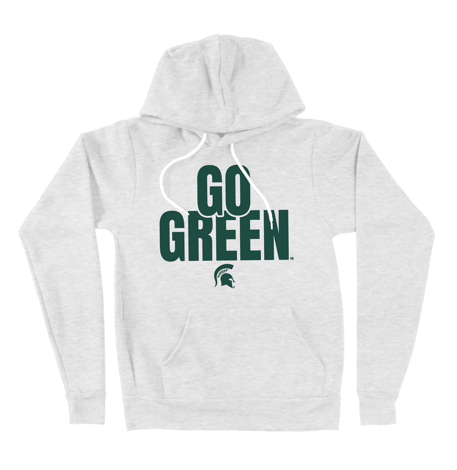 Michigan State Hoodie with Go Green – Nudge Printing