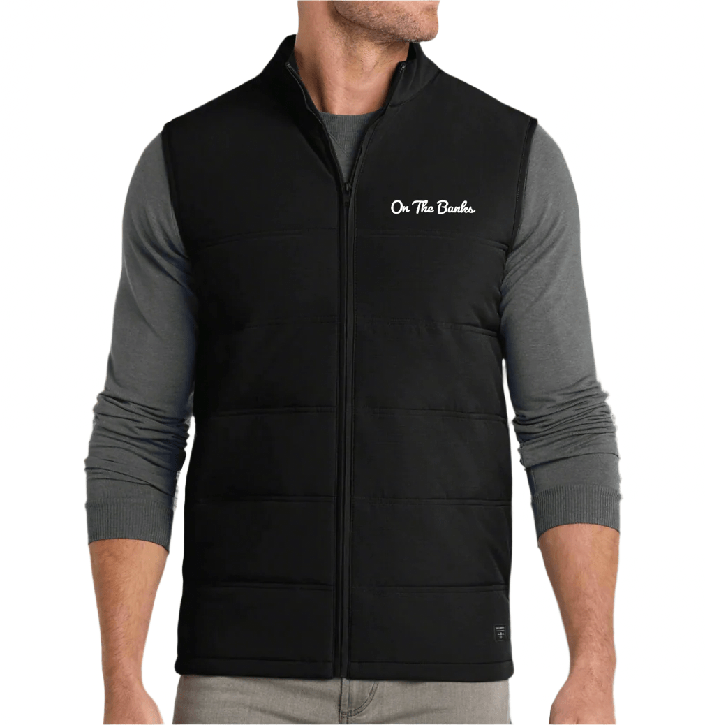 "On the Banks" Travis Mathew Men's Vest – Nudge Printing