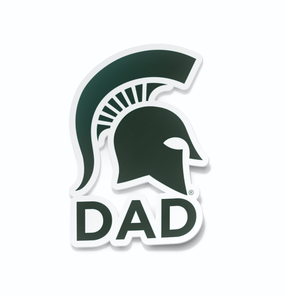 Michigan State Dad Car Decal – Nudge Printing
