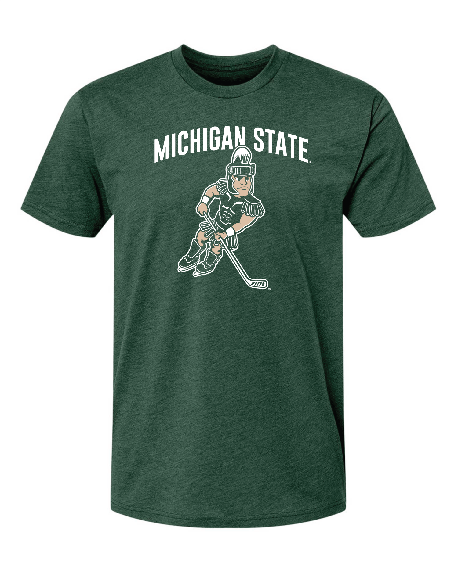 Michigan State Spirit Shop | Sparty Hockey T-Shirt – Nudge Printing