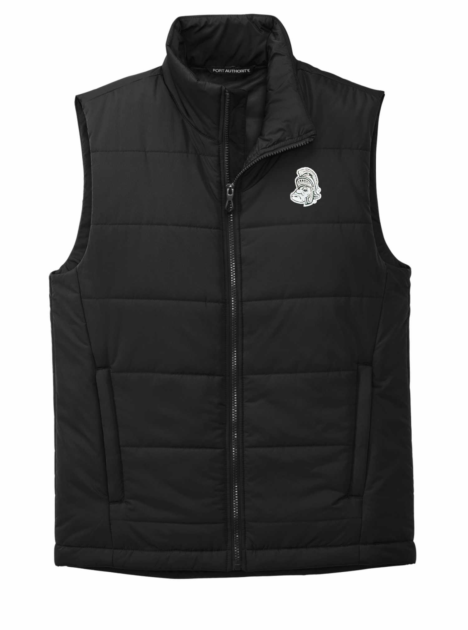 Michigan State Spartans Black Puffer Vest – Nudge Printing