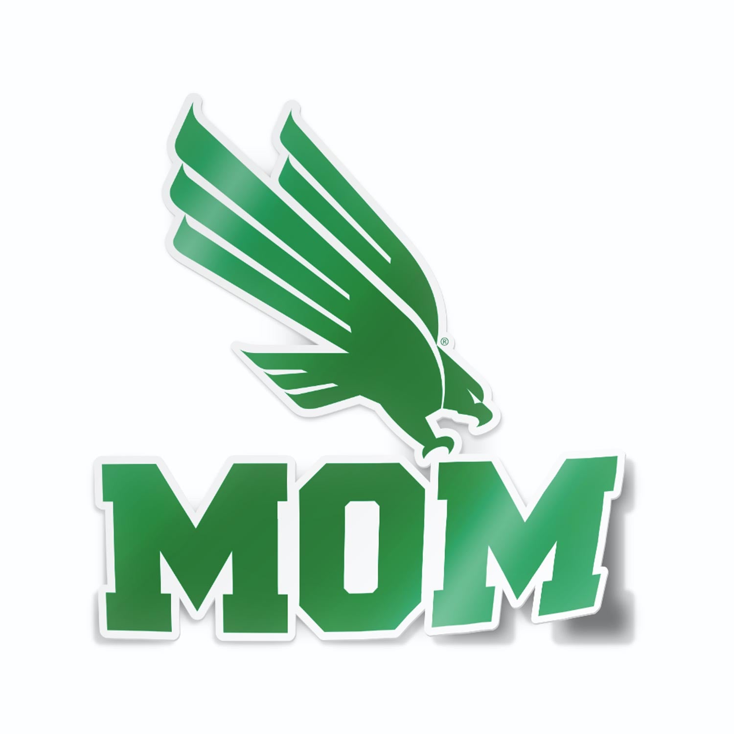 University of North Texas Mom Car Decal Sticker – Nudge Printing