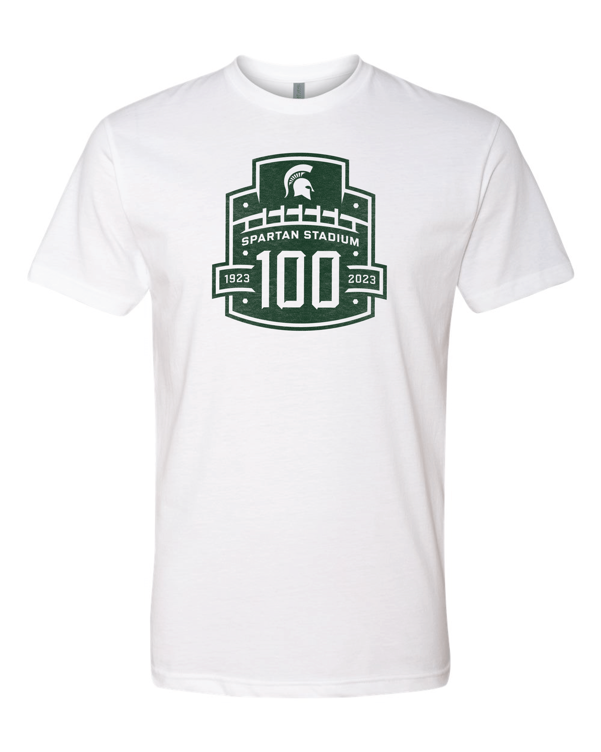 Spartan Stadium 100 Year Anniversary White Unisex T-Shirt – Nudge Printing