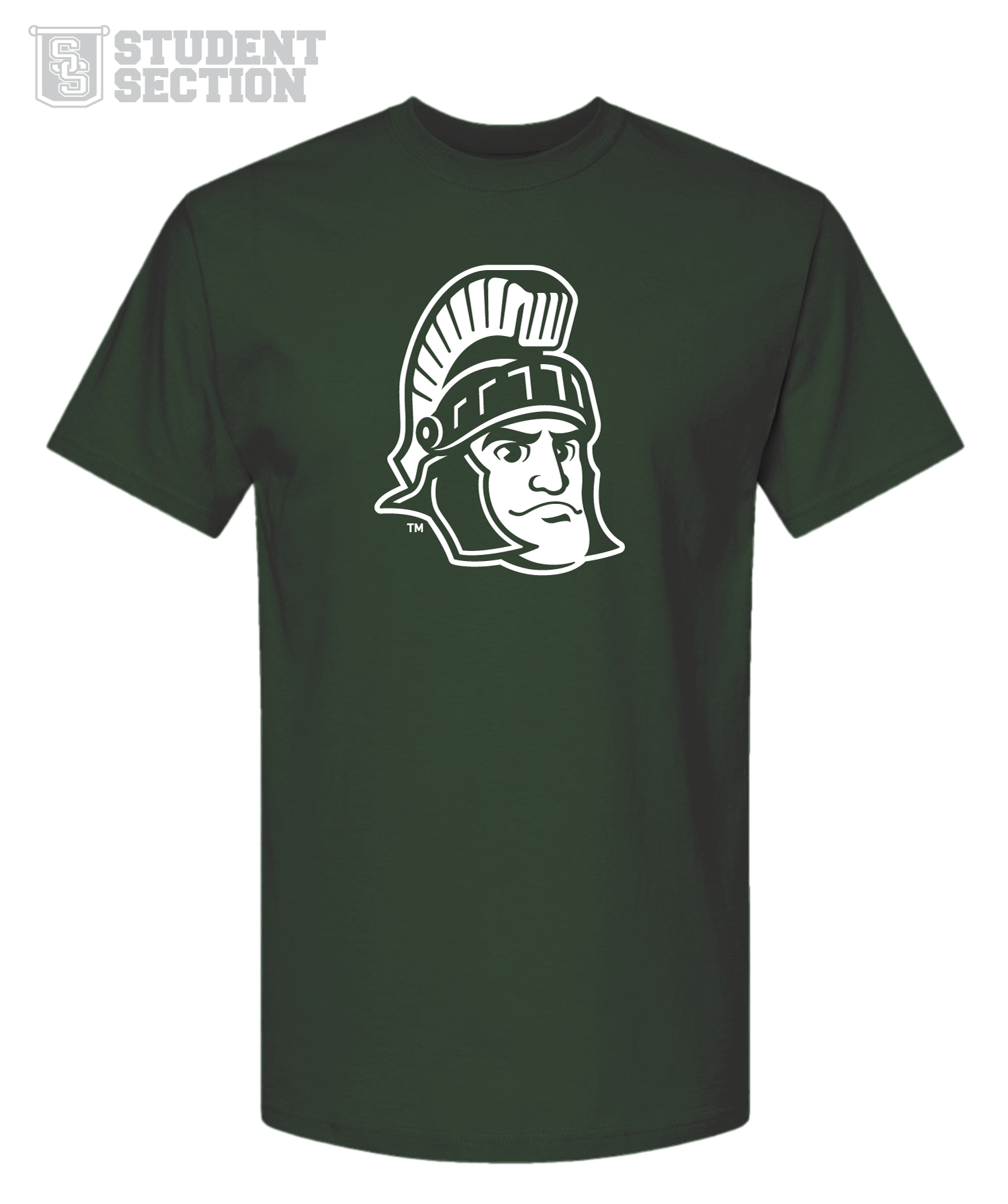 Budget Friendly | Michigan State Sparty Head T-Shirt – Nudge Printing