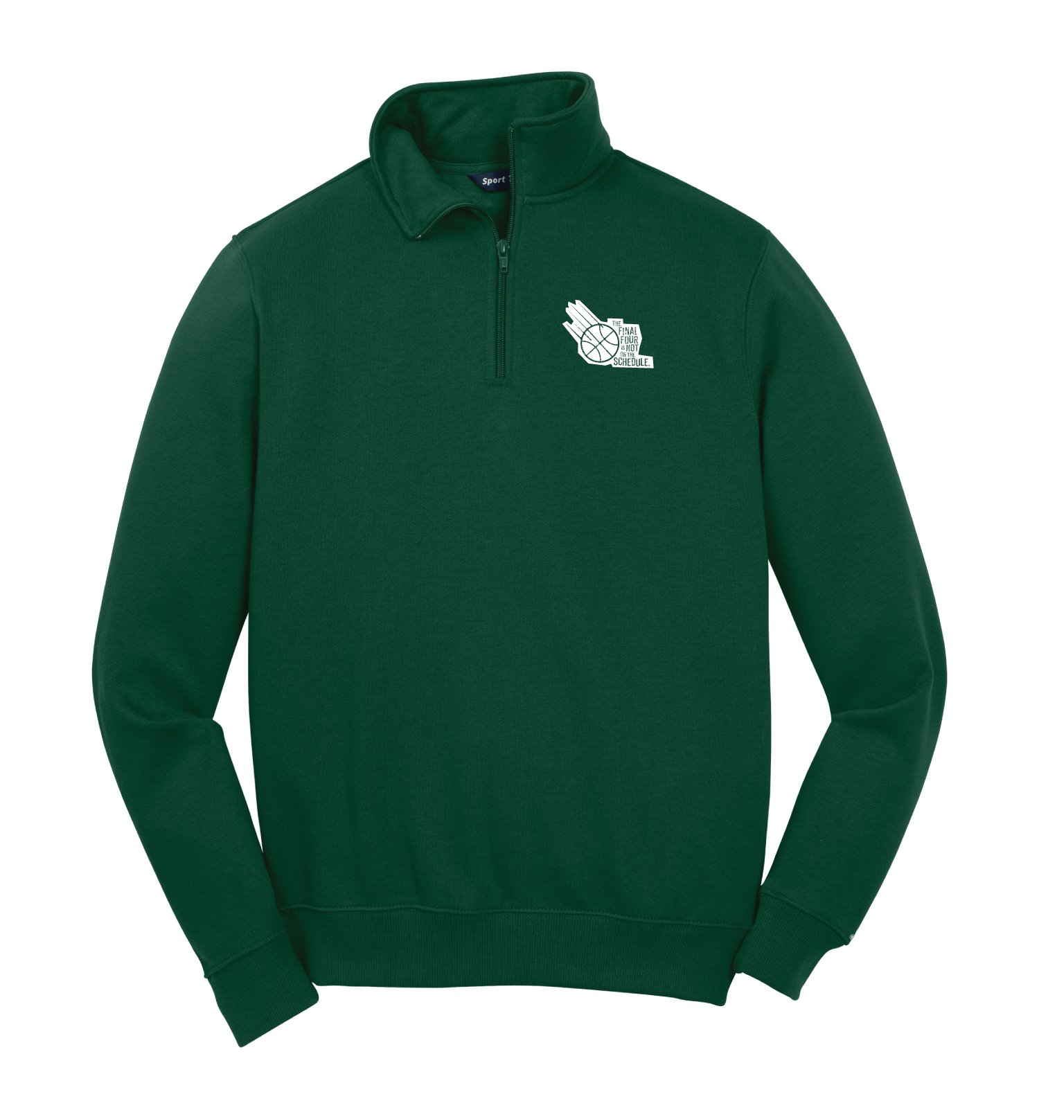 TFFINOTS - Adult Men's Green Quarter Zip – Nudge Printing