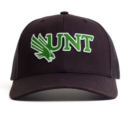 Show Your UNT Pride with the Stylish UNT Embroidered Fitted Trucker Ha ...