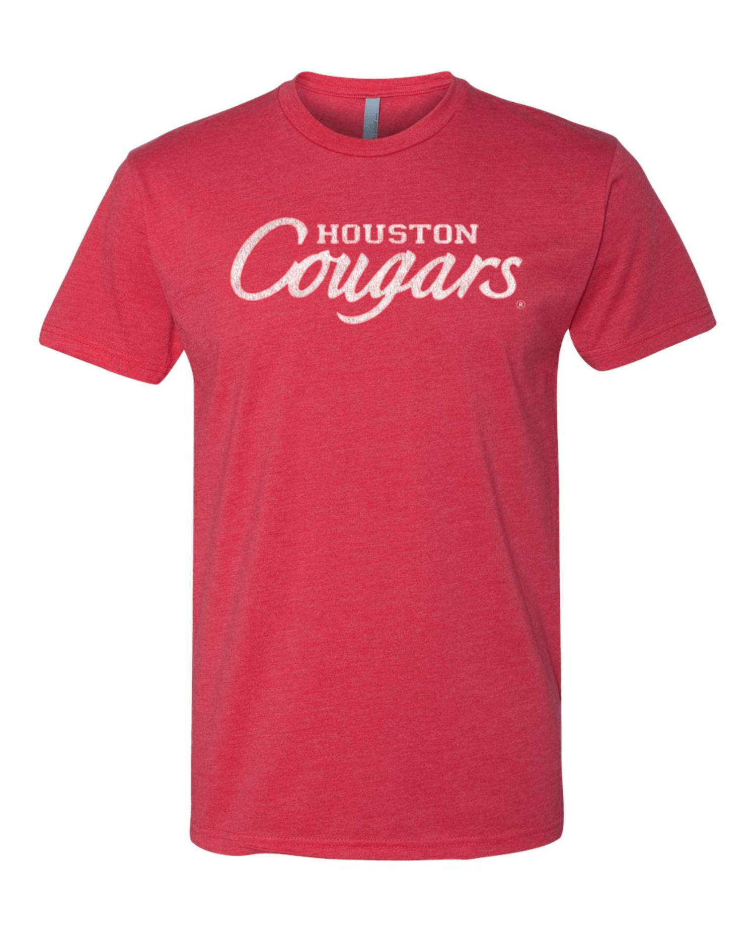 University of Houston Cougars Script Premium Red T-Shirt – Nudge Printing