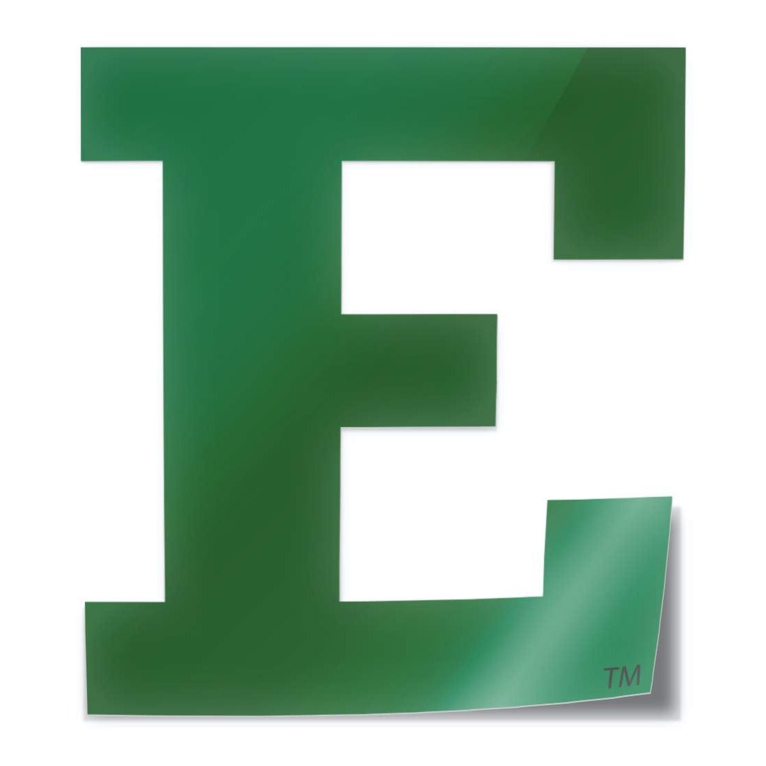 Eastern Michigan Green Block E Decal – Nudge Printing