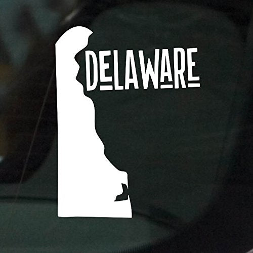 State of Delaware Car Decal – Nudge Printing