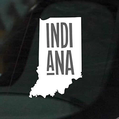 State of Indiana Car Decal – Nudge Printing