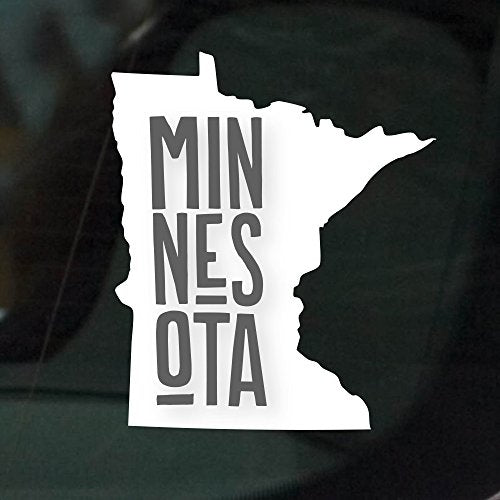 State of Minnesota Car Decal – Nudge Printing