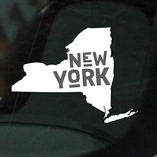 State of New York Car Decal – Nudge Printing