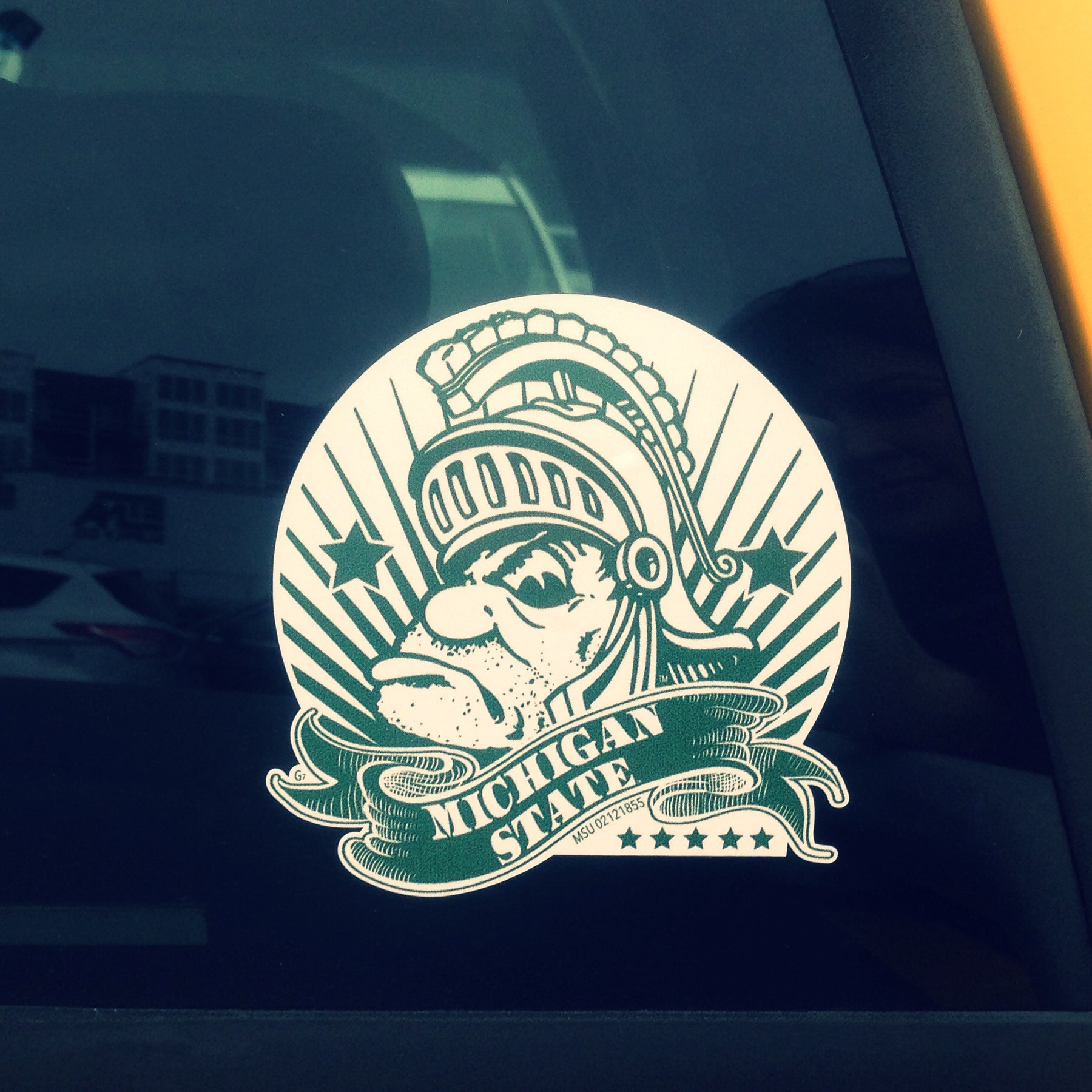 Gruff Money Car Decal | Michigan State – Nudge Printing