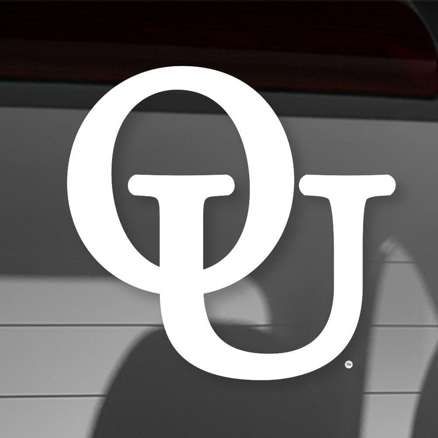 Oakland University Interlocking OU Logo Car Decal | Nudge Printing