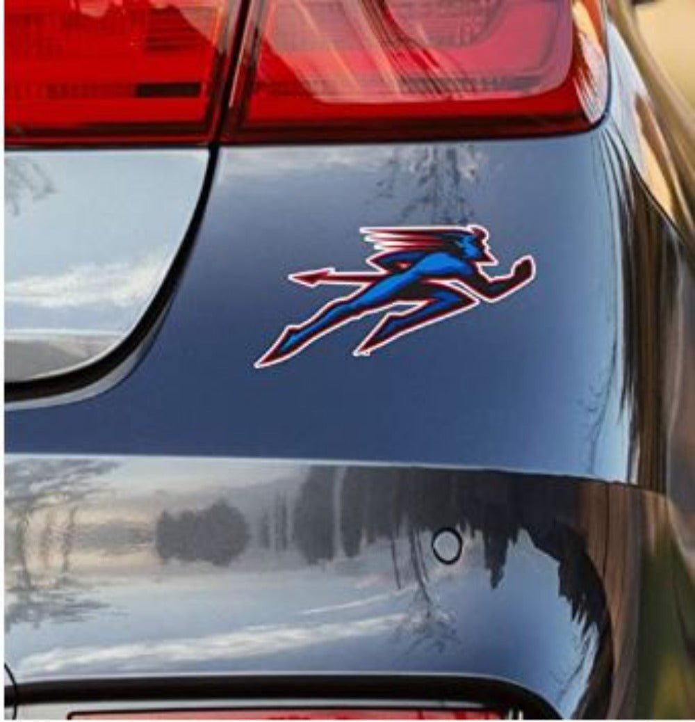 DePaul University Running Demon Car Decal– Nudge Printing