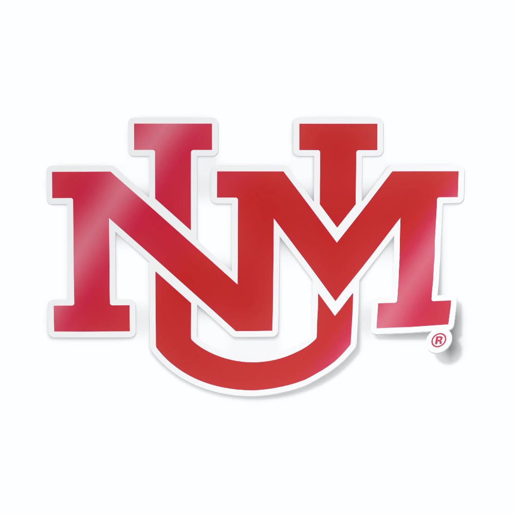 University of New Mexico Block UNM Car Decal Bumper Sticker – Nudge ...