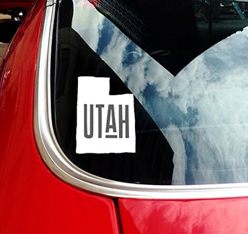 State of Utah Car Decal | Nudge Printing